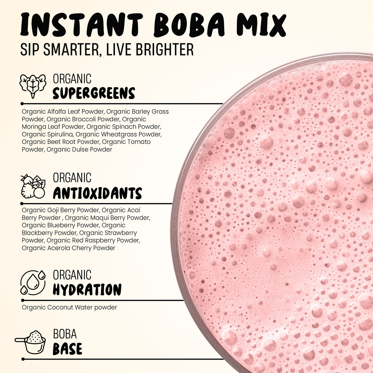 Premium Strawberry Milk Tea Powder - SuperBoba – Locca Boba Tea