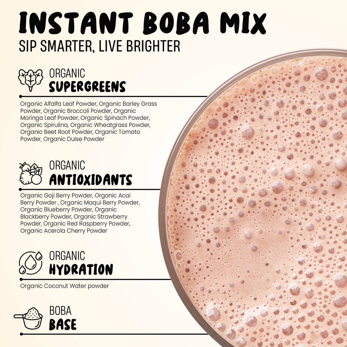 Premium Brown Sugar Creme Brulee Milk Tea Powder - SuperBoba – Locca ...